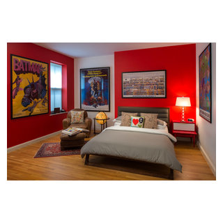 Teenage Super Hero Bed Room - Contemporary - Kids - New York - by TAHAR ...