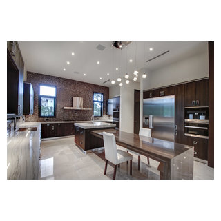 10920 Miami Custom Home - Modern - Kitchen - Miami - by Pioneer ...