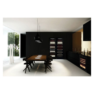 170 Bottle Wine Cabinet- V190SG2E-BK - Modern - Kitchen - Sydney - by ...