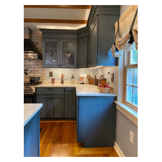 1840's Farmhouse Custom Kitchen - Farmhouse - Kitchen - Providence - by ...