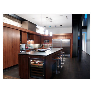 1860's Print Shop Transformed to Contemporary Townhouse - Contemporary ...