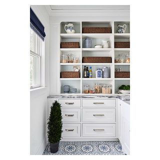 1902 Historic Kitchen & Pantry Alamo Heights Remodel - Traditional ...