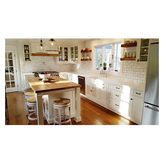 1930 farmhouse kitchen remodel - Farmhouse - Kitchen - New York | Houzz
