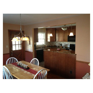 1950s Galley Kitchen Renovation - Traditional - Kitchen - Other - by ...