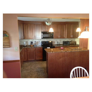 1950s Galley Kitchen Renovation - Traditional - Kitchen - Other - by ...