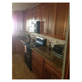 1950s Galley Kitchen Renovation - Contemporary - Kitchen - Other - by ...