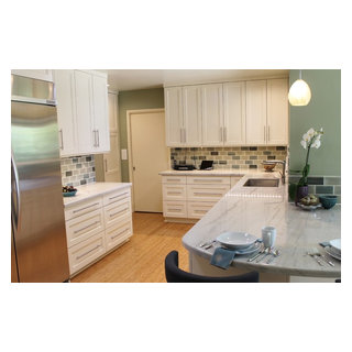 1958 Ranch Kitchen Remodel in Altadena - Transitional - Kitchen - Los ...