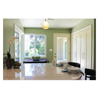 1958 Ranch Kitchen Remodel in Altadena - Transitional - Kitchen - Los ...