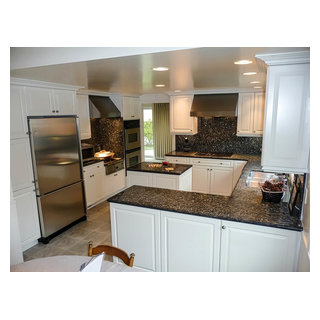 2000: Built-In Wok Kitchen - Transitional - Kitchen - San Diego - by ...