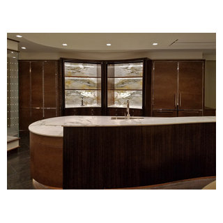 2cm Calacatta Marble Kitchen and Bar Countertops - Cuisine - Denver ...