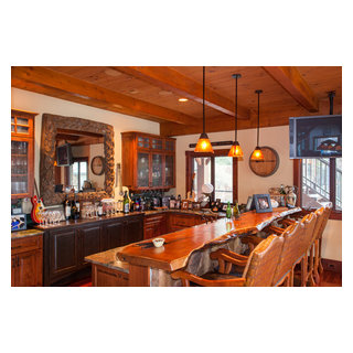 3 Story Full Timber Frame - Traditional - Kitchen - Austin - by Texas ...