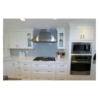 64 - Anaheim Hills Kitchen remodel with wet bar & powder room ...