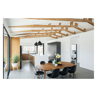 9th St - Contemporary - Kitchen - Phoenix - by 6degree Millwork | Houzz