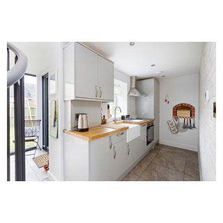 A Contemporary Barn Conversion - Modern - Kitchen - West Midlands - by ...