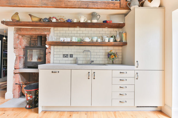 An Open-Plan Kitchen in a Converted Scottish Barn