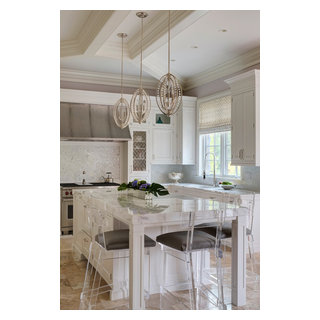 A Little Design Bling - Transitional - Kitchen - Chicago - by ...