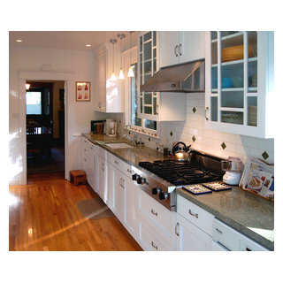 A Long Narrow Kitchen - Craftsman - Cuisine - San Francisco - par Fox ...