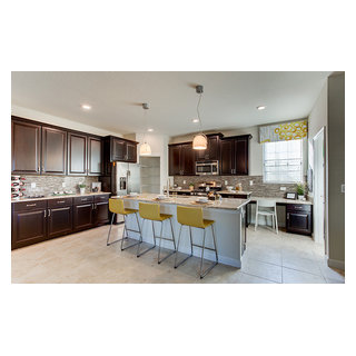 A Model Home For Lennar Builders - Traditional - Kitchen - Miami - by ...