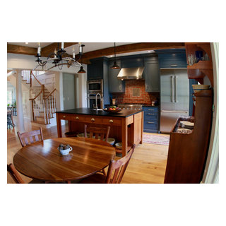A Modern Historical Kitchen - Farmhouse - Kitchen - Boston - by CMC ...