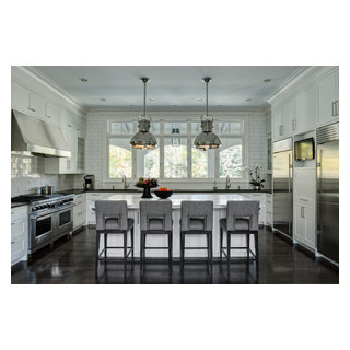 Custom Modern Kitchen in Lake Forest Illinois - Traditional - Kitchen ...