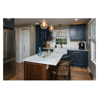 A Modern Take on a Country Kitchen, Amherst, NY - Farmhouse - Kitchen ...