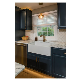 A Modern Take on a Country Kitchen, Amherst, NY - Farmhouse - Kitchen ...