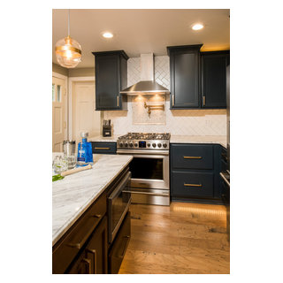 A Modern Take on a Country Kitchen, Amherst, NY - Farmhouse - Kitchen ...