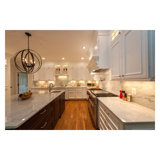 A New Kitchen is Favorite Family Gathering Spot - Transitional ...