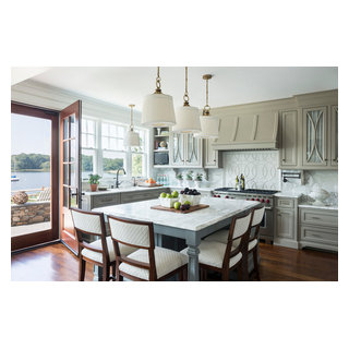 A NEW PROJECT! Classic Seaside Shingle Style - Victorian - Kitchen ...