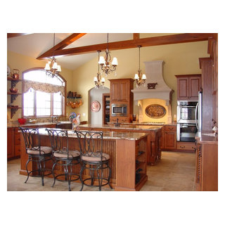 {A} Residence - New Construction - Farmhouse - Kitchen - Cedar Rapids ...