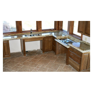 A Rustic Cabin Retreat- Atlantis - Rustic - Kitchen - Denver - by ...