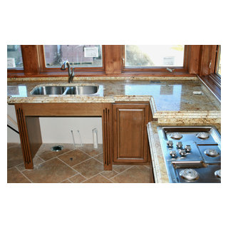 A Rustic Cabin Retreat- Atlantis - Rustic - Kitchen - Denver - by ...