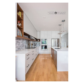 A Touch Of Teak in the Kitchen - Modern - Kitchen - Ottawa - by Irpinia ...