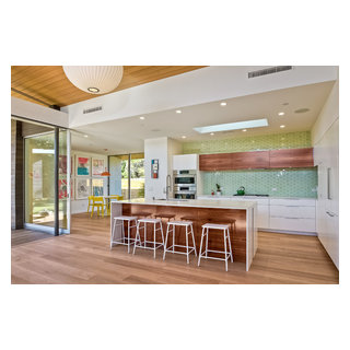 Aa House Kitchen and Breakfast Nook - Midcentury - Kitchen - San Diego ...
