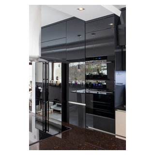 Acrylic Cabinet Doors - Modern - Kitchen - New York - by Cronos Design ...