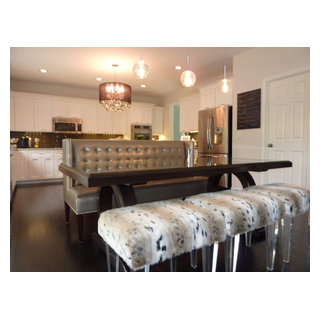 Adjoining Kitchen - Modern - Kitchen - Chicago - by Design By Alicia ...