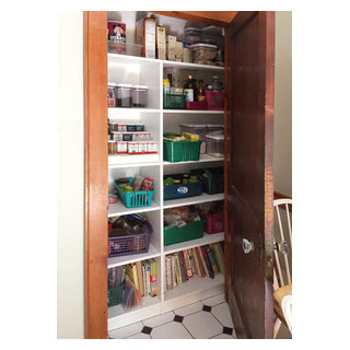 Adjustable Reach-In Pantry - Traditional - Kitchen - Cincinnati - by ...