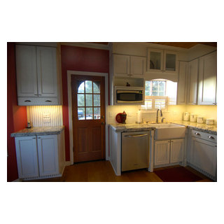 AFTER: Sink Wall - Traditional - Kitchen - Los Angeles - by Correy ...