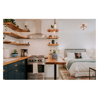 Airbnb Studio - Craftsman - Kitchen - Other - by Form Photography | Houzz