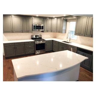 Alabaster - Alleanza Quartz Countertop - Kitchen - Other - by European ...