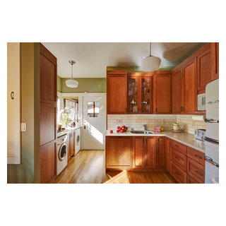 Alameda Retro Kitchen Remodel - Craftsman - Kitchen - San Francisco ...