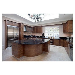 Aldenham House - Contemporary - Kitchen - Hertfordshire - by The Wood ...