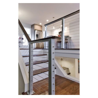 Alexandria, VA: Indoor Natural Aluminum Posts & Top Rail Support ...