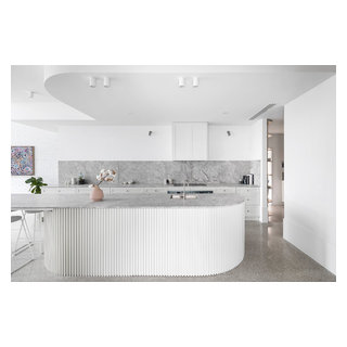 Alpha House Kitchen - Contemporary - Kitchen - Melbourne - by BuildHer ...