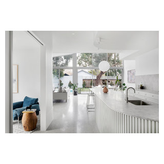 Alpha House Kitchen Living - Contemporary - Kitchen - Melbourne - by ...