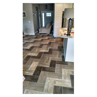 Alterna Flooring Installation - Beach Style - Kitchen - New York - by ...