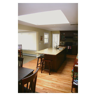 Amazing before and after kitchen Remodel in Rumford RI - Traditional ...