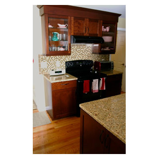 Amazing before and after kitchen Remodel in Rumford RI - Traditional ...