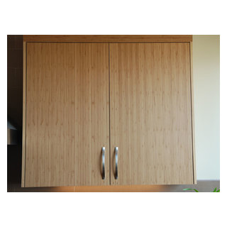 Amber bamboo cabinets in Santa Cruz - Modern - Kitchen - San Francisco ...