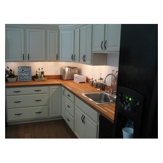 American Cherry Butcher Block - Traditional - Kitchen - Other - by LL ...